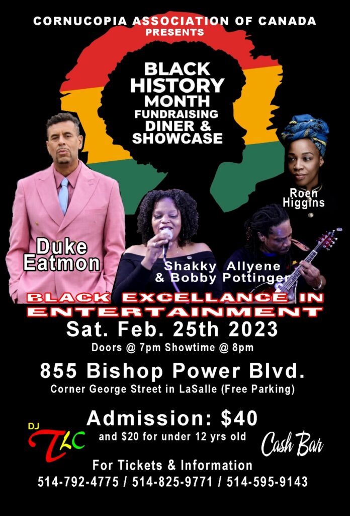 Upcoming Event – 2023 Black History Month – Cornucopia Association of ...